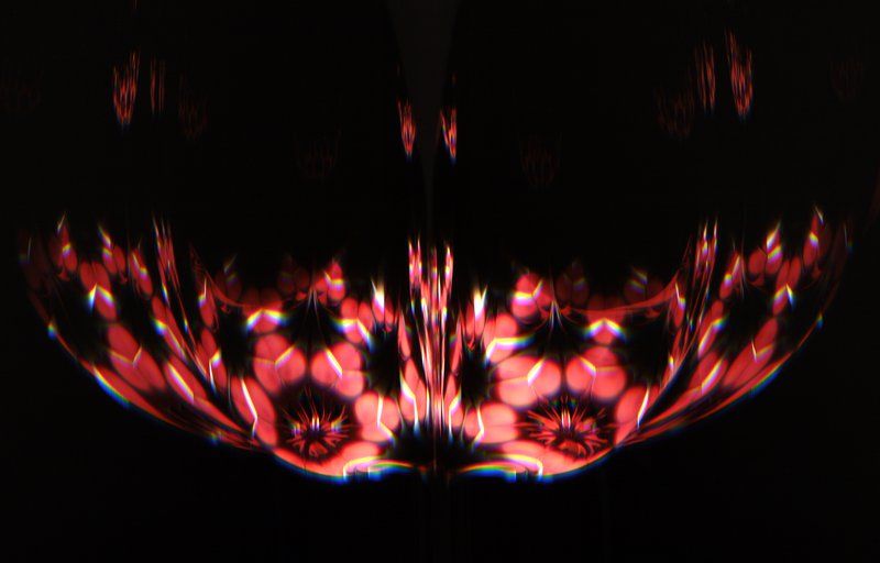 Artist Christopher Ries glass sculpture, Spring (2194) (Westbrook Modern)