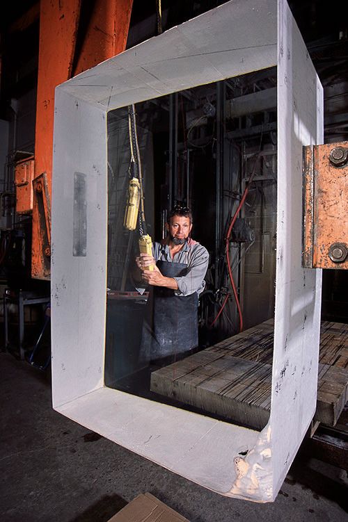 Artist Christoper Ries glass art for sale at Westbrook Modern