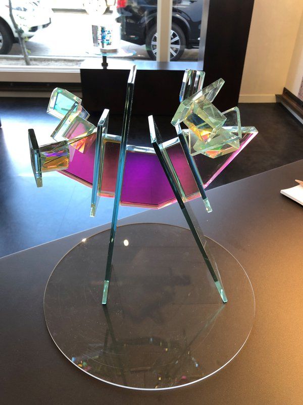 Artist Toland Sand glass sculptures for sale at Westbrook Modern
