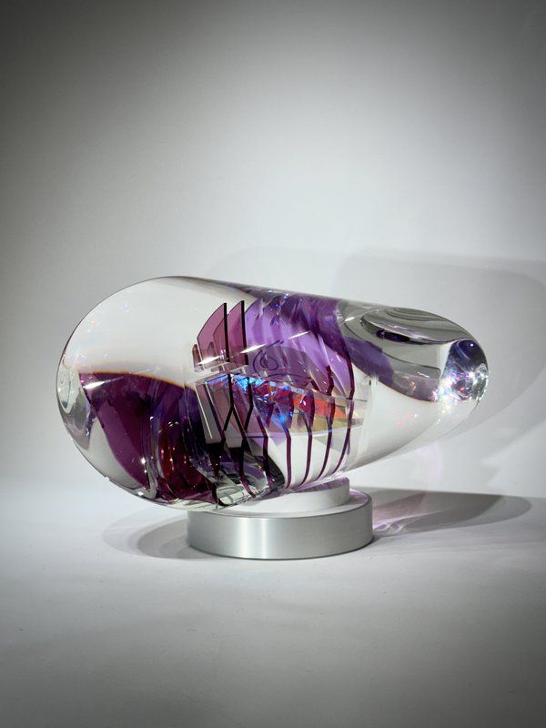 Artist Toland Sand glass sculptures for sale at Westbrook Modern