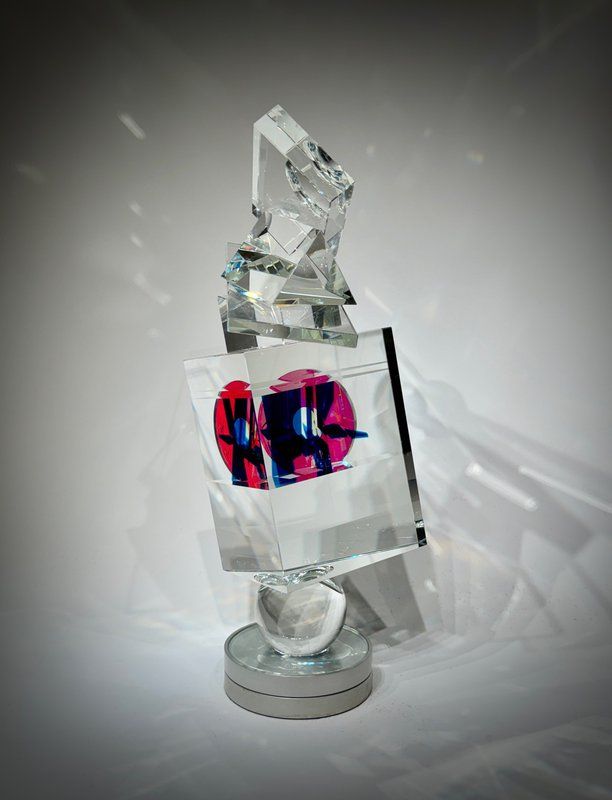 Artist Toland Sand glass sculptures for sale at Westbrook Modern