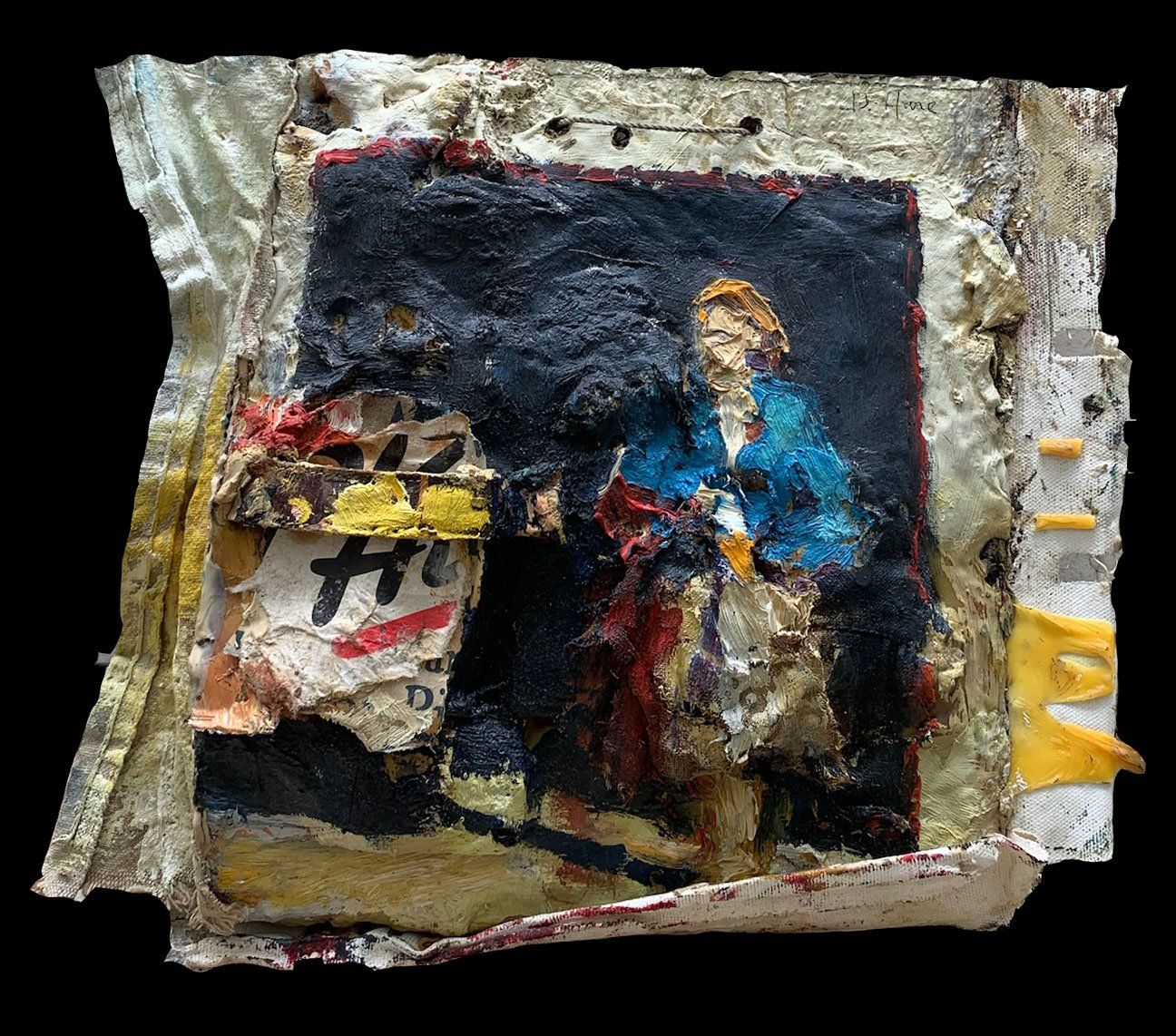 Entrance by Dennis Hare (Mixed Media on Canvas, 12" x 12") (3271 ...