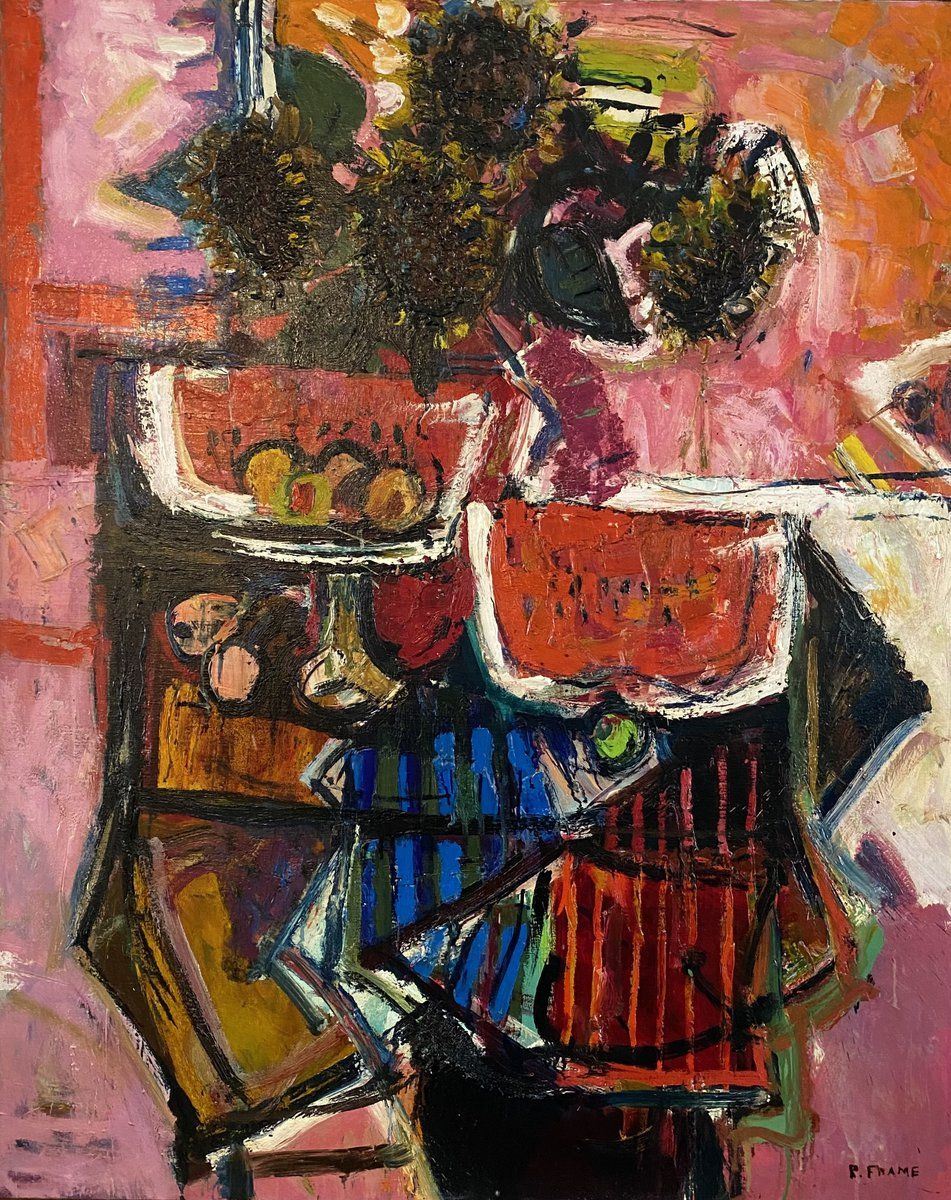 Robert Aaron Frame painting Summer Still Life for sale at Westbrook ...