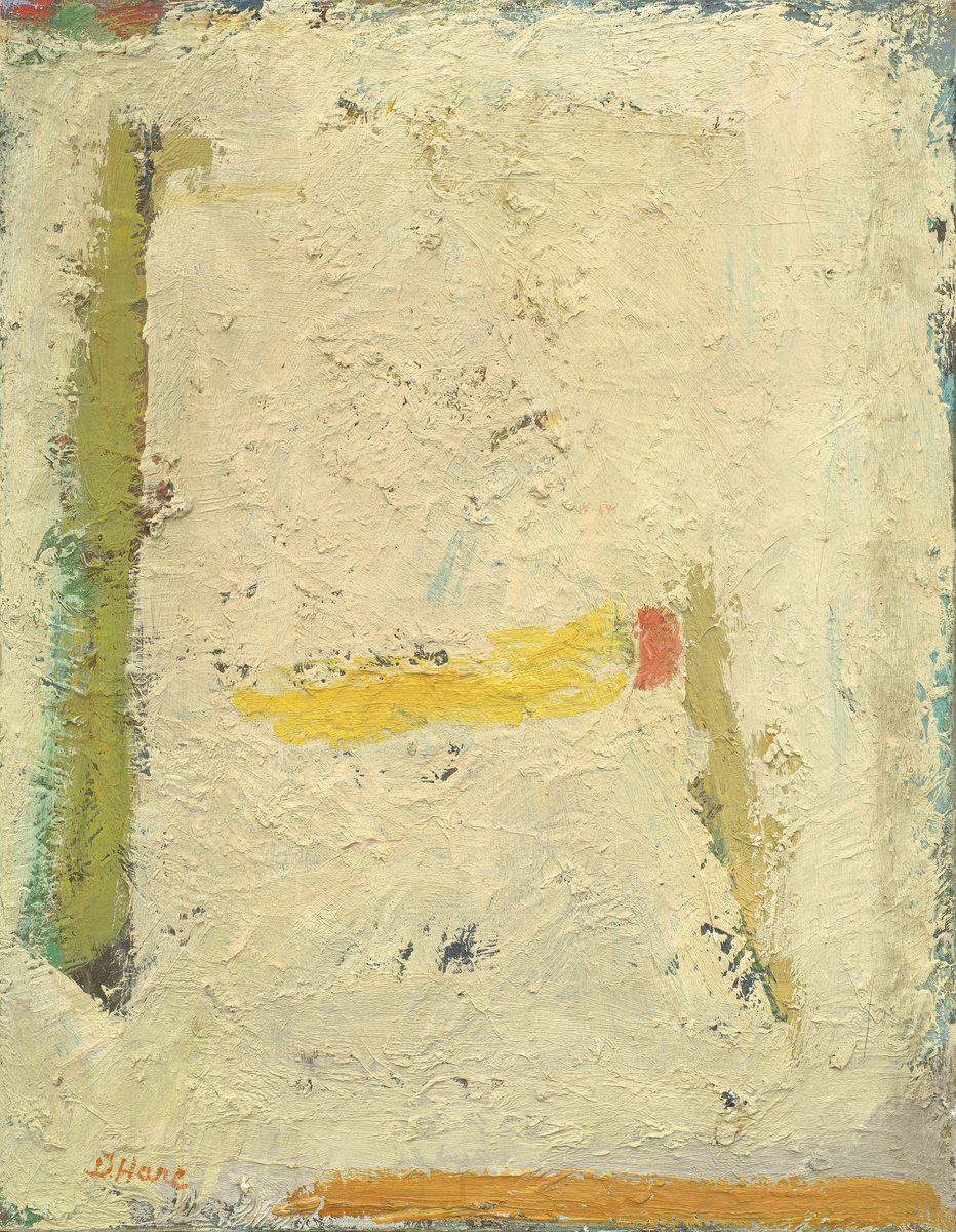 The Door (1986) by Dennis Hare (Mixed Media on Board, 30" x 24") (3340 ...